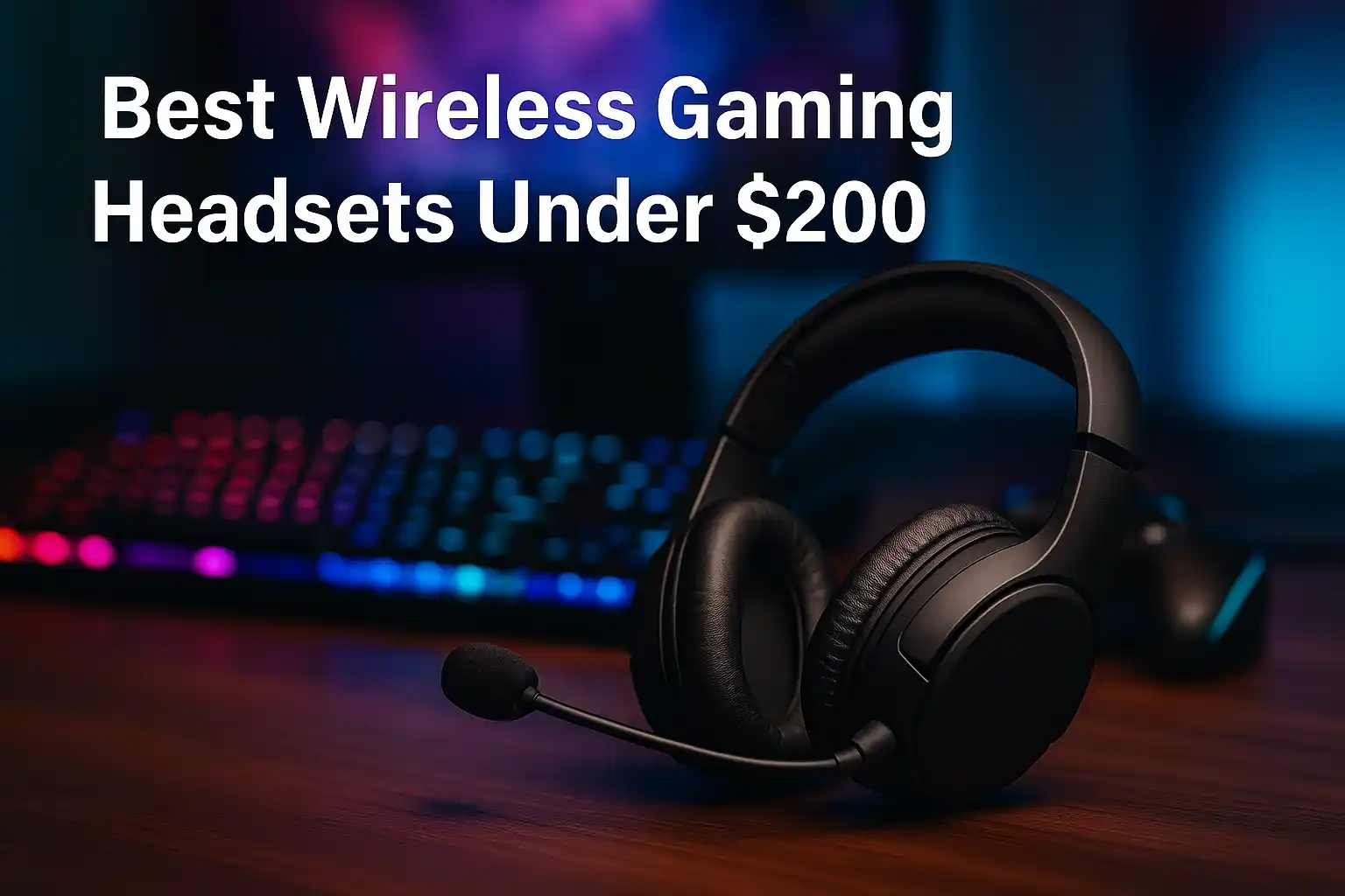 Best Wireless Gaming Headsets Under $200 (2026)